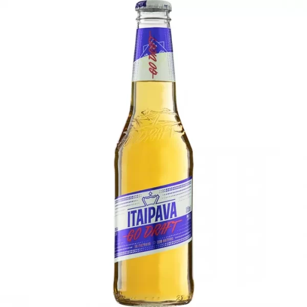 Itaipava Long Neck Go Draft 355ml- Caixa c/12 Unidades – Forte Bebidas